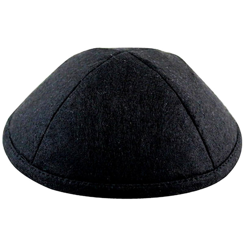 Black Felt Kippah